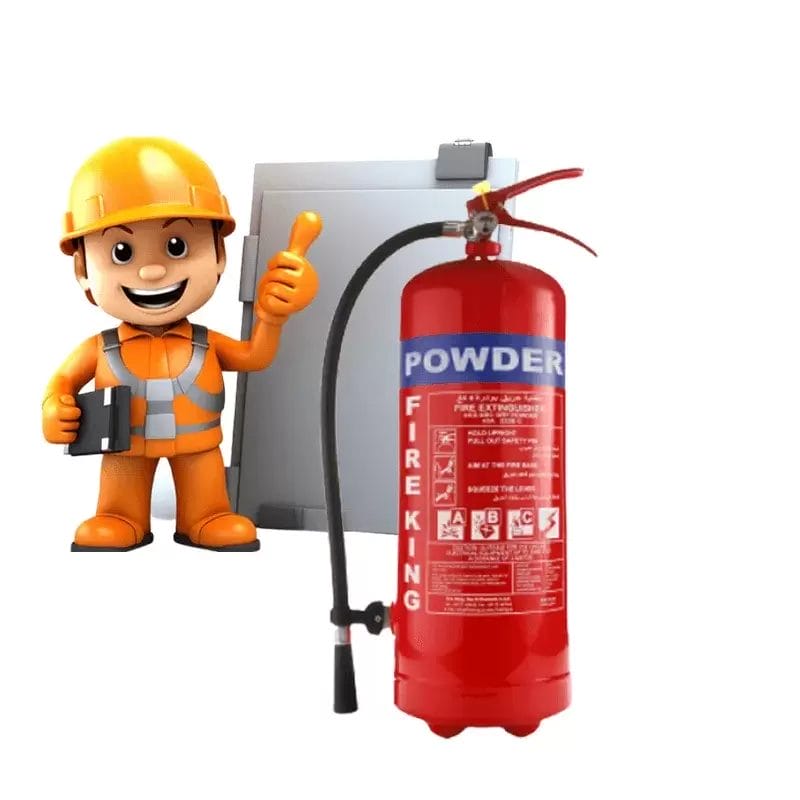 فحص وصيانة طفايات الحريق Inspection Fire Extin | Jeddah Marine Store